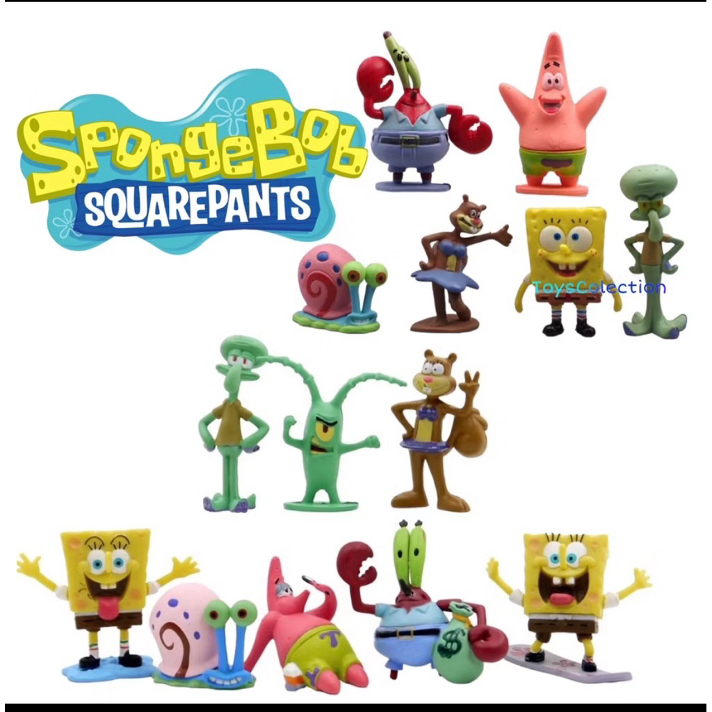 SpongeBob balloon mr. krab patrick inflatable toy character | Shopee ...