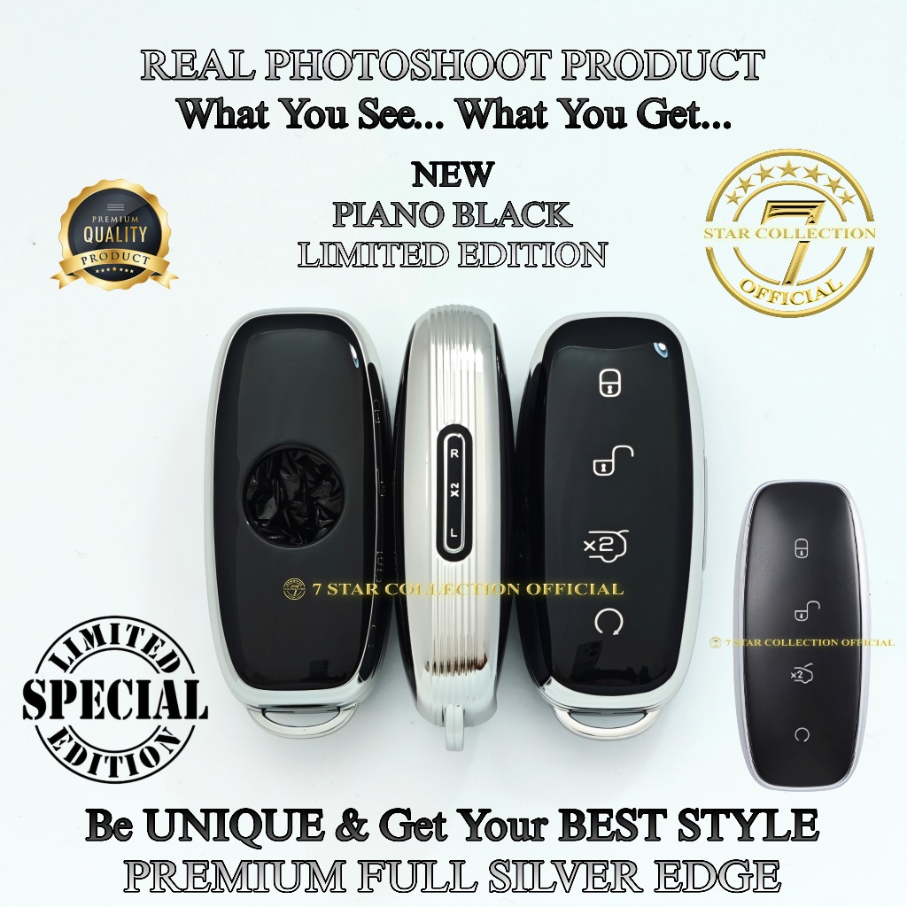 BYD DENZA D9 Premium FULL SILVER EDGE Limited Edition Car Remote and ...