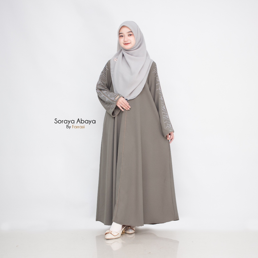 Farrasi Abaya Soraya | Muslim Farrasi | Shopee Philippines