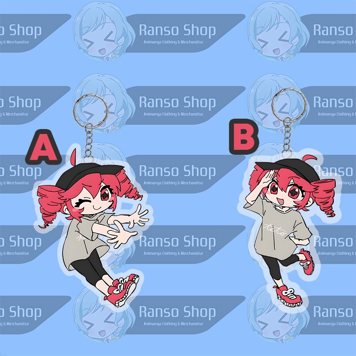 GANTUNGAN Keychain Vocaloid Kasade Teto Override Yoshida Yasei UTAU ...