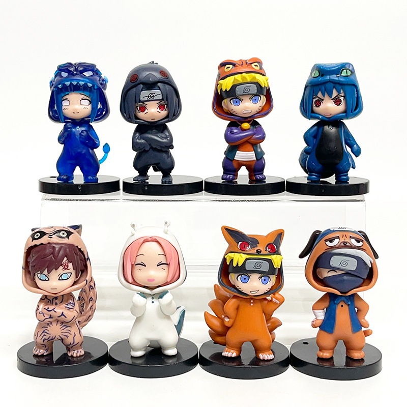 Naruto Chibi Action Figure Fullset Cosplay Edition | Shopee Philippines