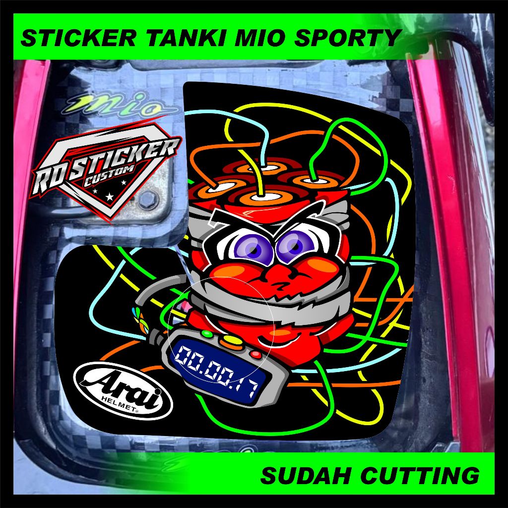 MIO SPORTY MIO SMILE TANKI STICKER | Shopee Philippines