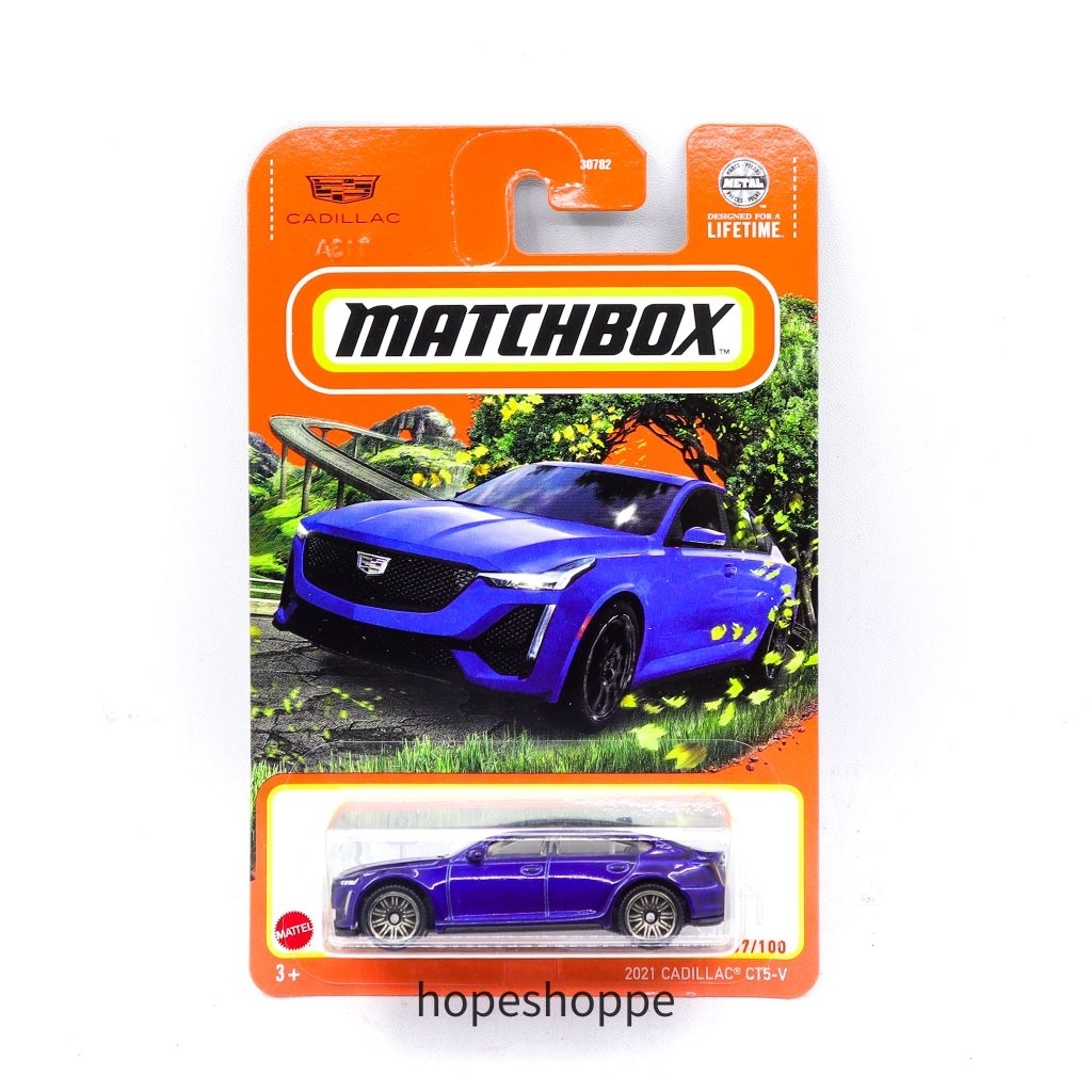 Matchbox 2021 Cadillac CT5 V Diecast Car Original Mattel | Shopee ...