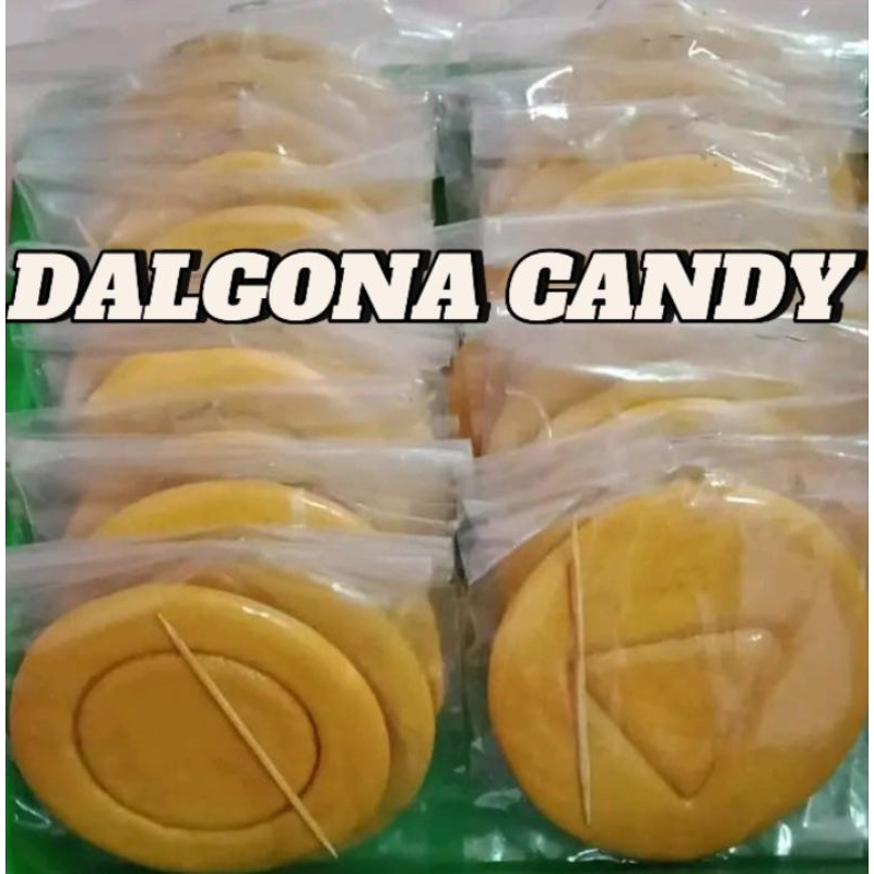 DALGONA CANDY / SQUID GAME CANDY 1 PACK CONTAINS 10 PCS | Shopee ...