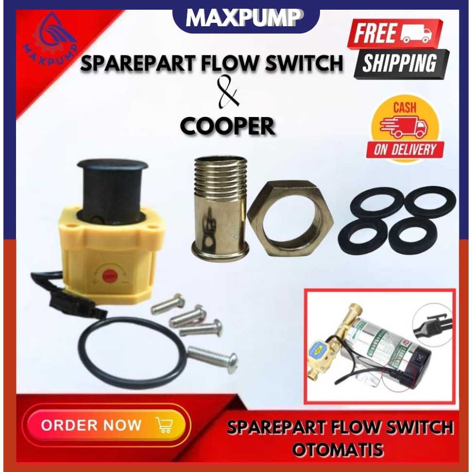 MAXPUMP Flow Switch Spare Parts | Various Sizes of Water Pump Automatic ...