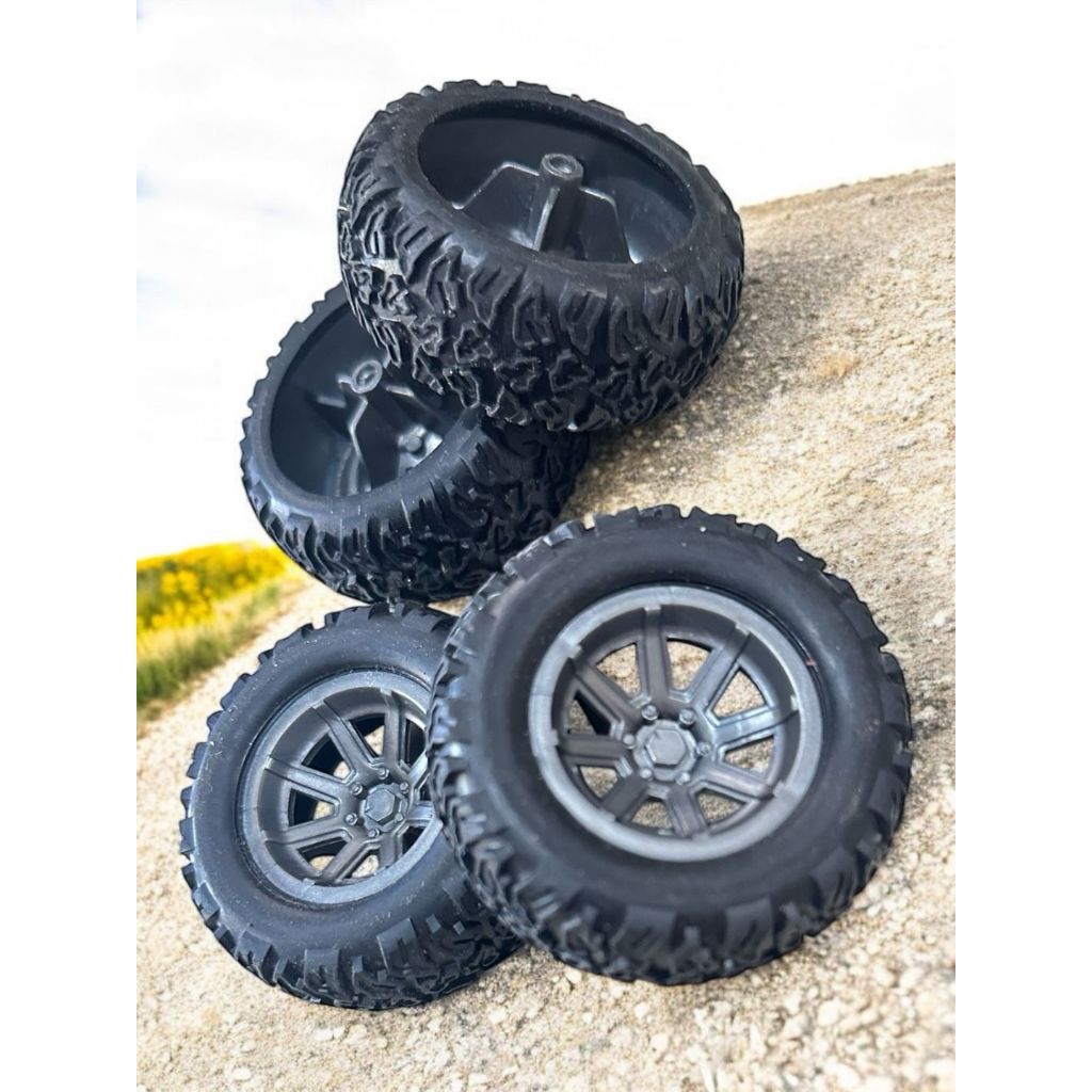 Rc Rock Crawler Spare Parts Wheels RC Tires Remote Control Car Rock ...