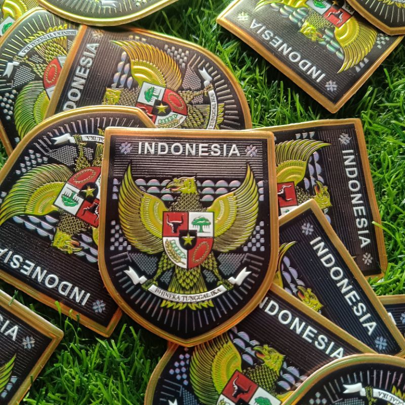 3D LOGO PATCH GARUDA 2025 INDONESIAN NATIONAL TEAM GARUDA 3D PREMIUM ...