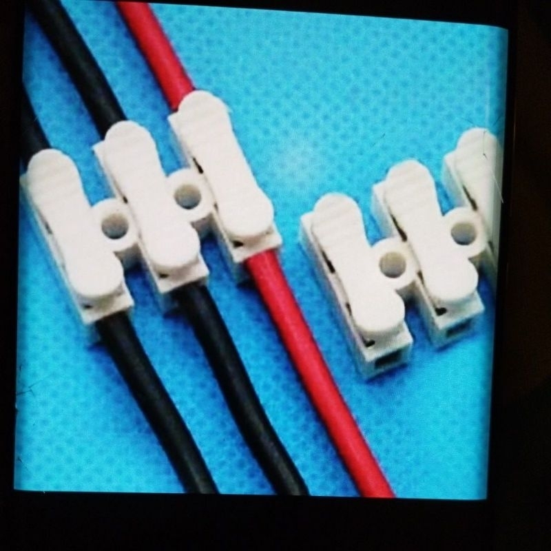 Terminal CABLE CONNECTION CLIP 3 TRACK CONNECTORS | Shopee Philippines