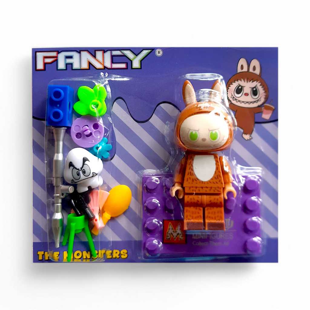 Labubu ROBOT TOYS / LABUBU BUILDING BLOCK CREATIVE TOYS / LABUBU BLOCK ...