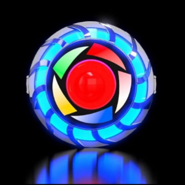 Universal 2 ac dc fan rainbow spiral projector stop light | Shopee ...