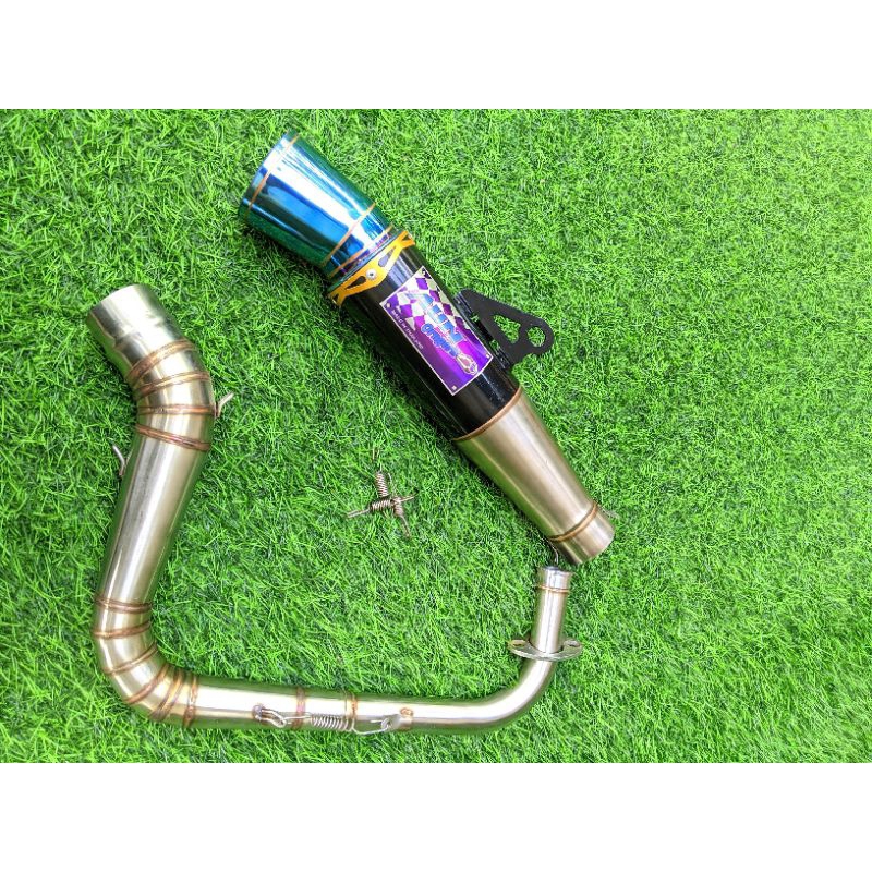 Aun pipe 51mm Cobra Mio Sporty Mio Soulty Beat Fi Click V1 Aerox Nmax ...