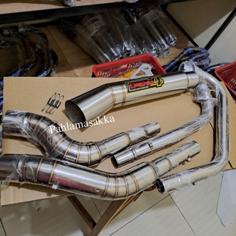 1set daeng Conical OPEN TUBE type for Rusi_TC125 150 175 skygo bajaj ...