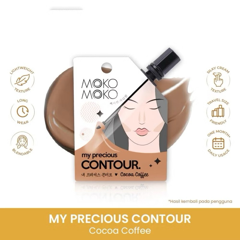 Moko Moko My Precious Countour Cocoa Coffee | Shopee Philippines