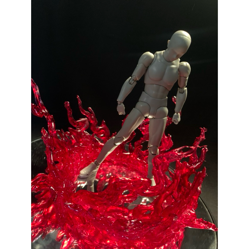 Effect base fire for medium shf gundam marvel legend figures | Shopee ...
