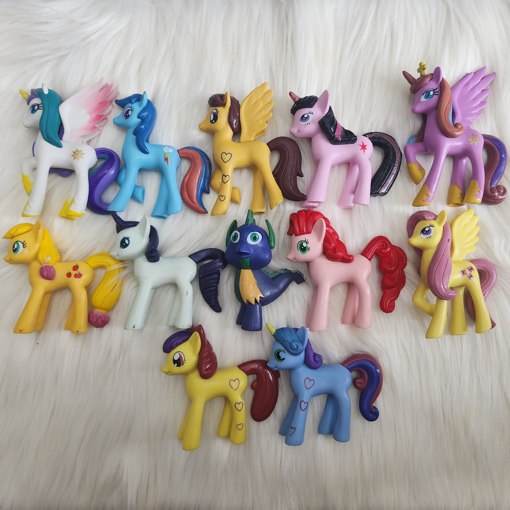 Little Pony L Display contains 12 pcs / Little Pony Figure Cake ...