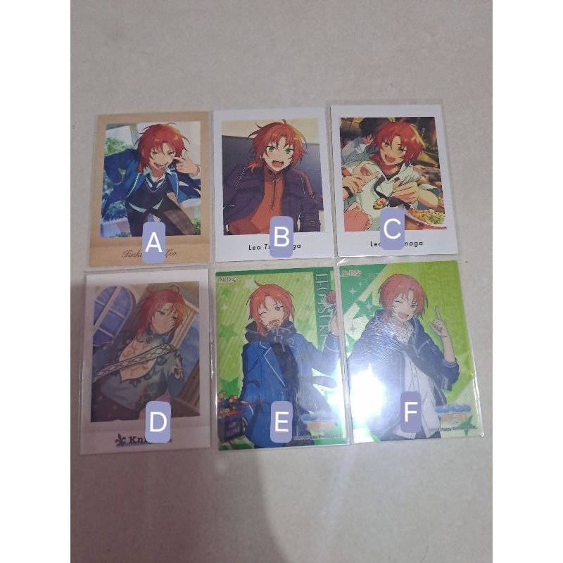 Ensemble stars enstars leo tsukinaga clear card cc pashot v4 shuffle ...