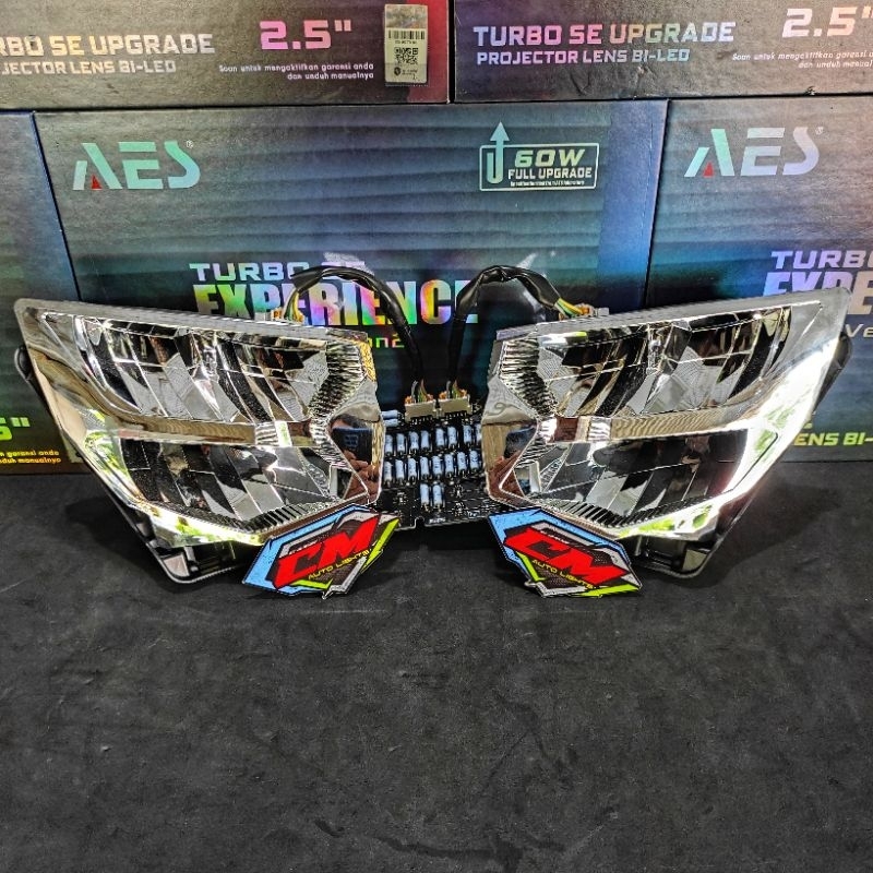 Reflector PCB LED HEADLIGHT ASSY YAMAHA NMAX NEW ORIGINAL YAMAHA ...