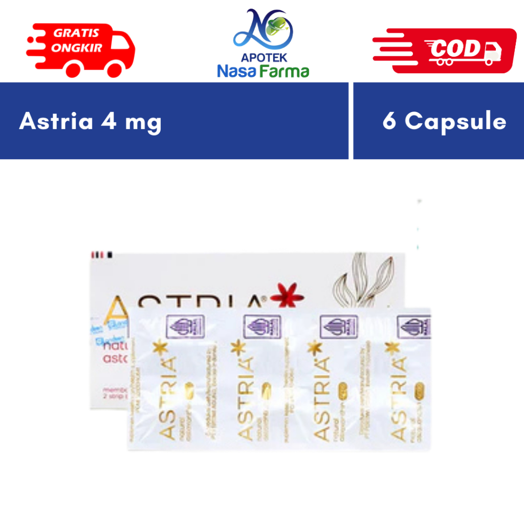 Astria Astaxanthin 4mg Strip @6 Capsule - Natural Antioxidant ...