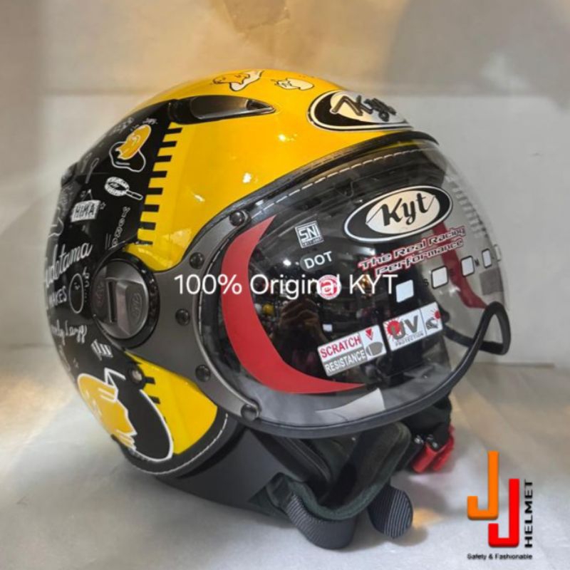 KYT Elsico Cartoon Helmet (100% Original KYT) | Shopee Philippines
