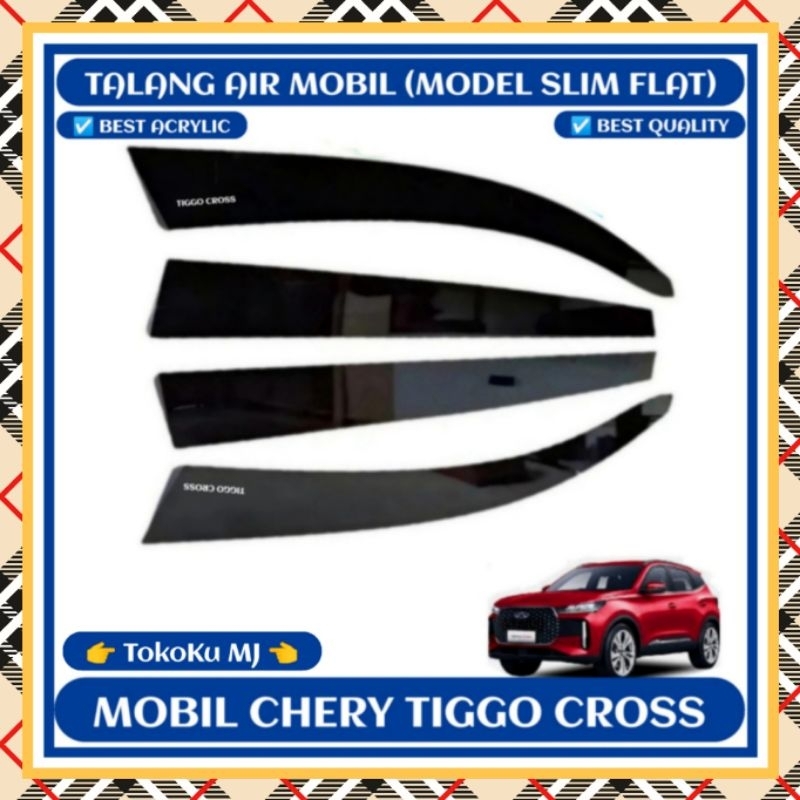 CHERY TIGGO CROSS CAR WATER GUTTER (4 DOOR FULL SET) PREMIUM QUALITY ...