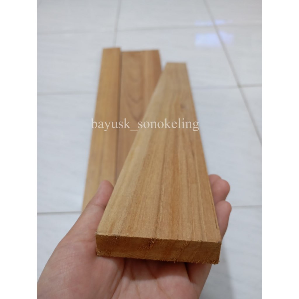 LOKAL KAYU Original local teak wood boards, sizes can be customized ...