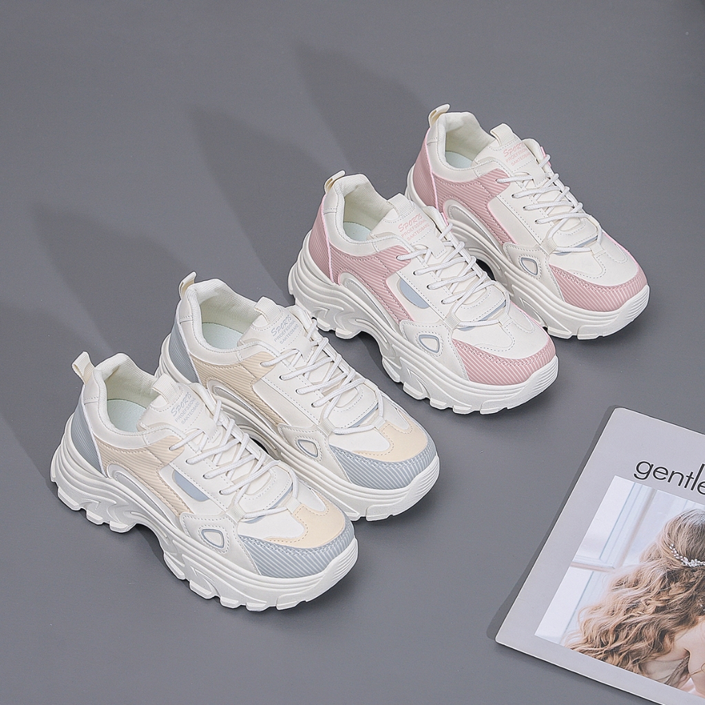 LURAD Women's Soft Color Sneakers with Soft Soles Suitable for Hanging ...