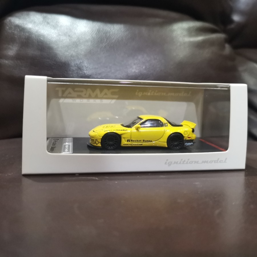 Ignition Model 1 64 Mazda RX7 Rocket Bunny Yellow Yellow RB | Shopee ...