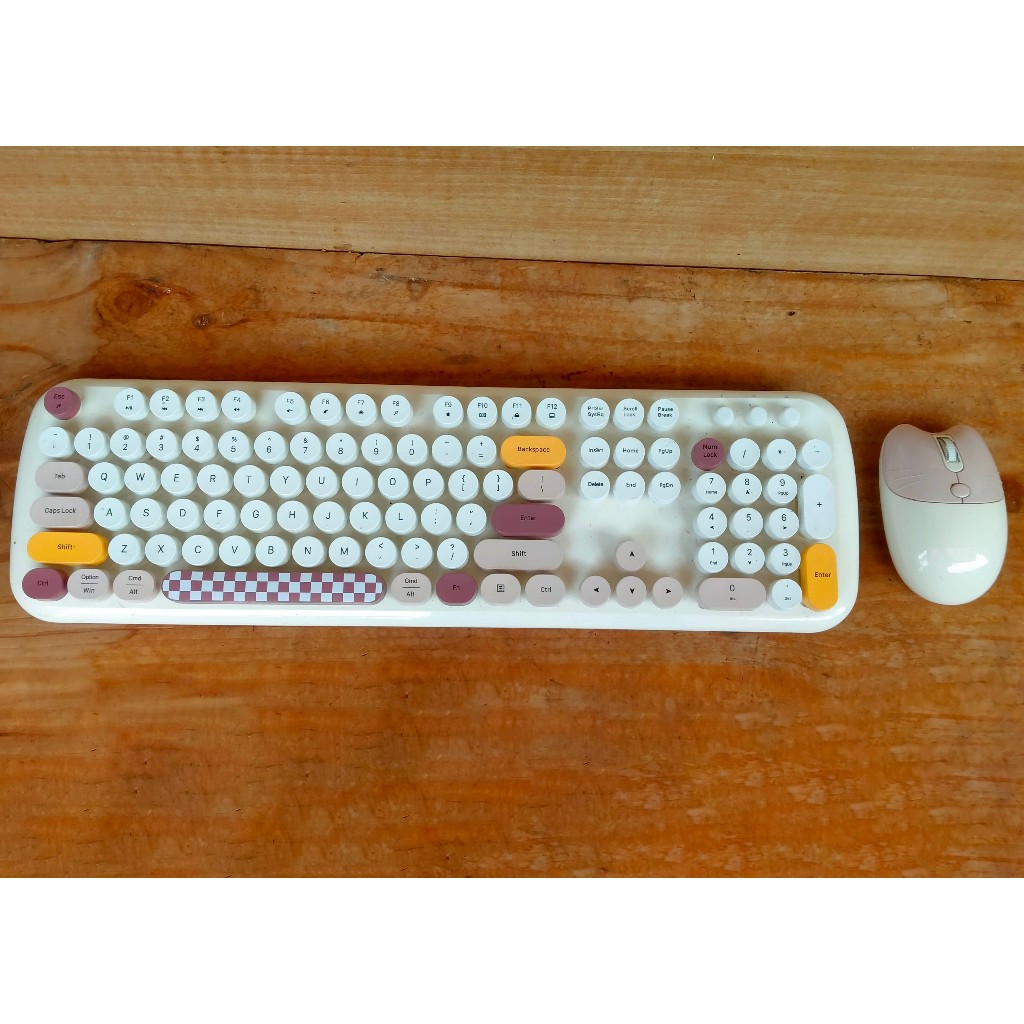 MOFii Wireless Keyboard and Mouse Combo Set 2.4G Zero | Shopee Philippines