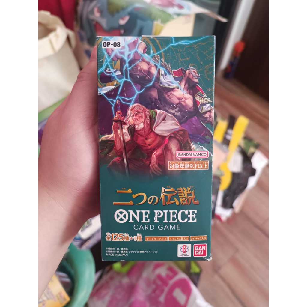 One Piece TCG Card OP-08 OP08 Two Legends Booster Box Japanese Japan ...