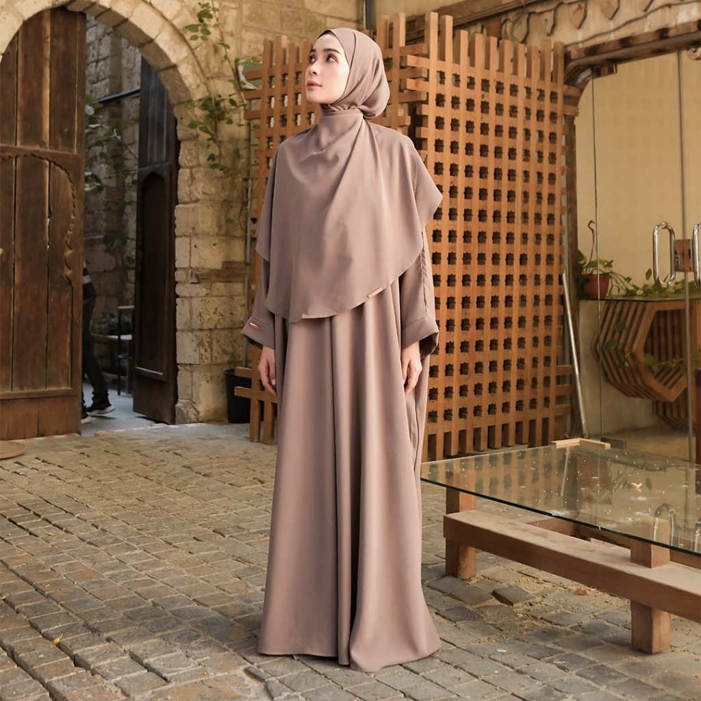Lozy Hijab - Hamida Abaya (Lozy Dress Abaya x Hamidah) | Shopee Philippines