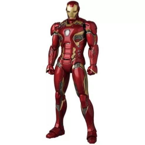 Action Figure Mafex 022 Marvel Avengers Iron Man Mark Pvc Toys Action ...