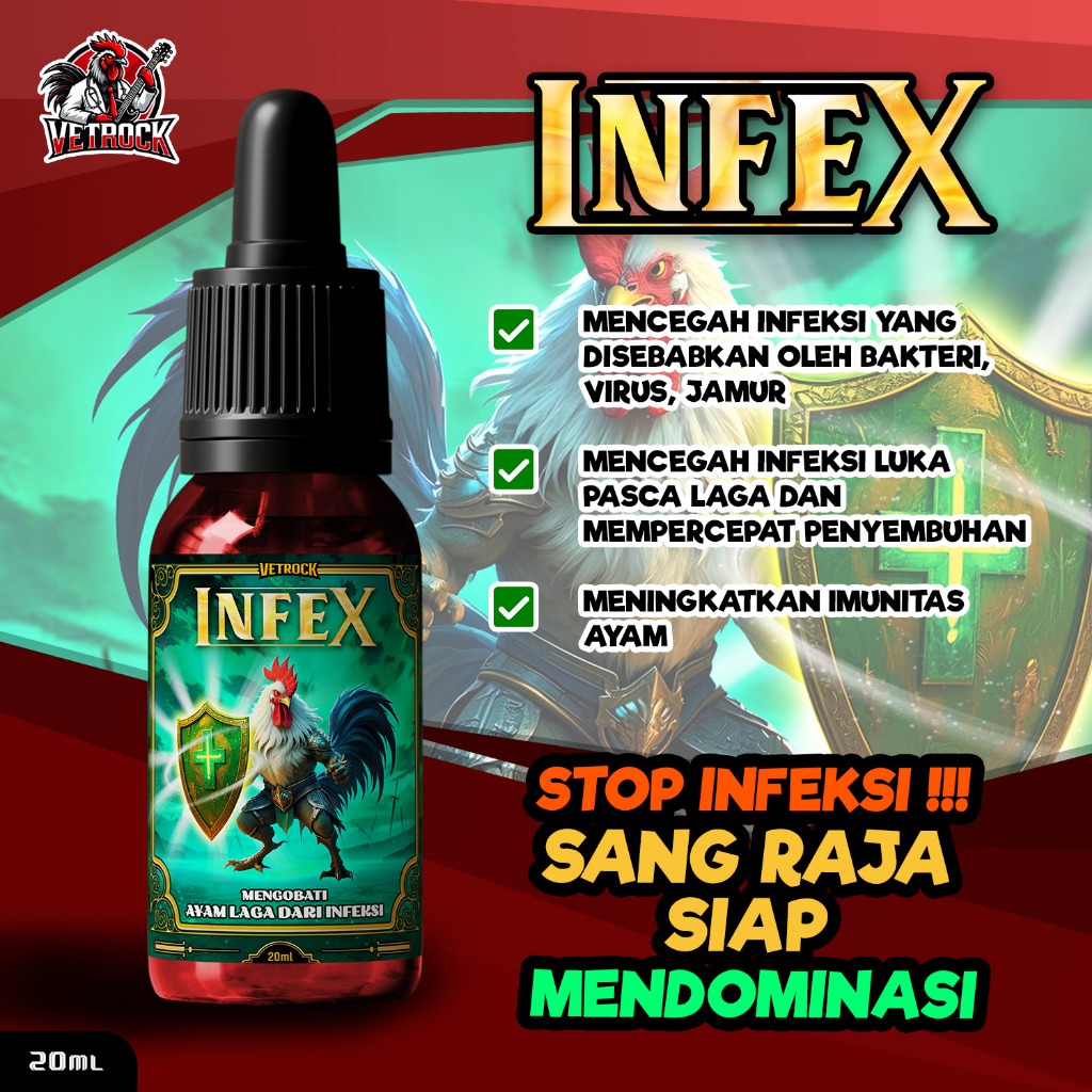 INFEX Chicken Infection Medicine Prevents Fungal Virus Bacteria ...