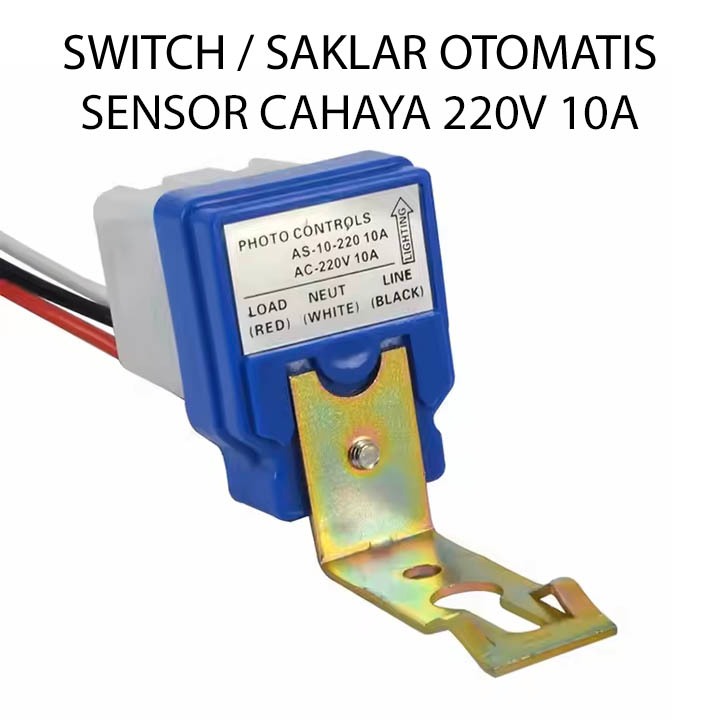 CAHAYA AC 220V 10A Automatic Light Sensor Street Light Switch / Outdoor ...