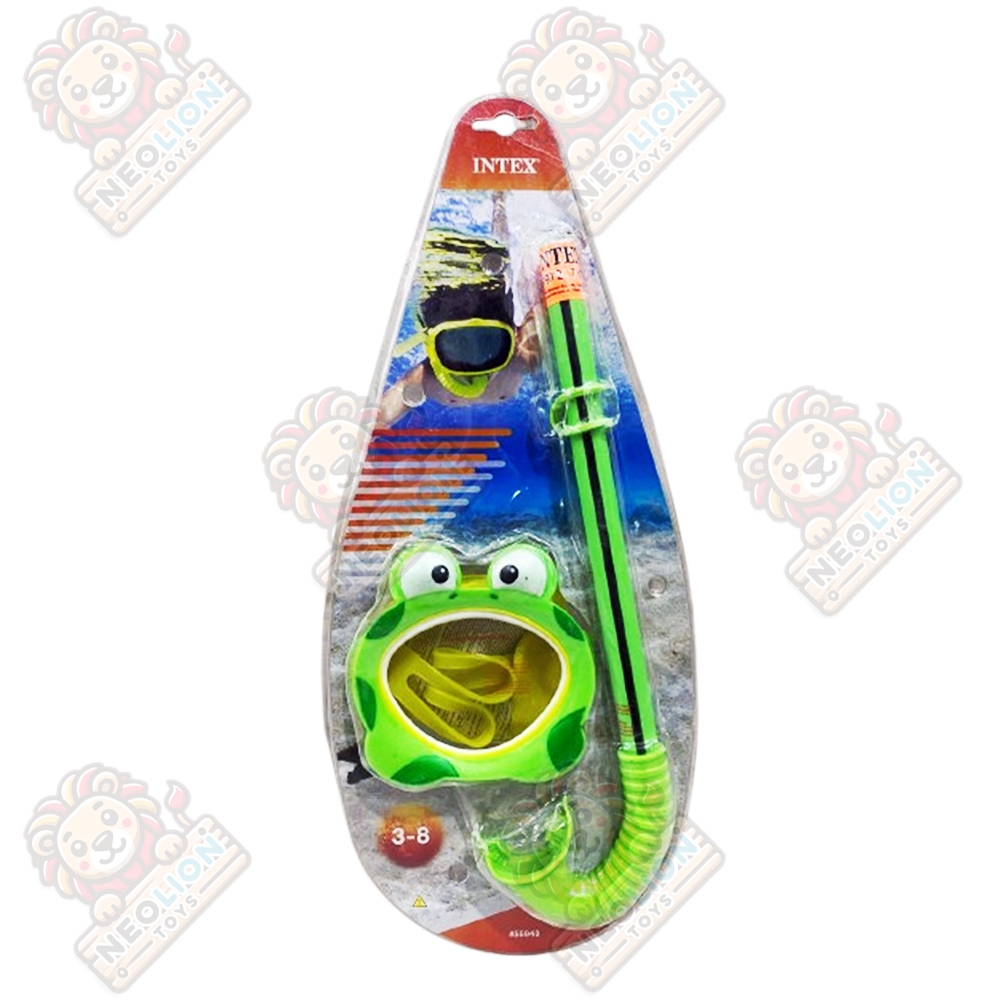 Intex Froggy Fun Children's Diving Swimming Goggles Snorkeling Set ...