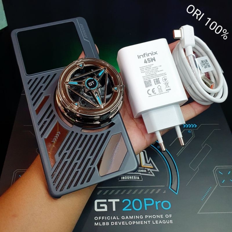 HP Infinix Gt 20pro Softcase || Fan Gaming Cooler infinix Gt 20pro ...