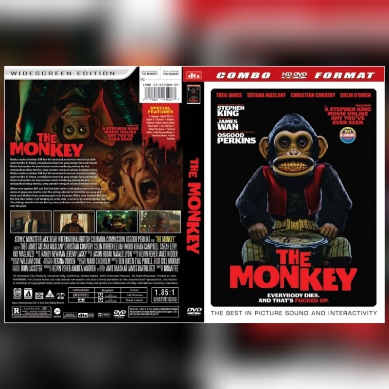 The MONKEY Horror Film Cassette - 2025 - HD | Shopee Philippines
