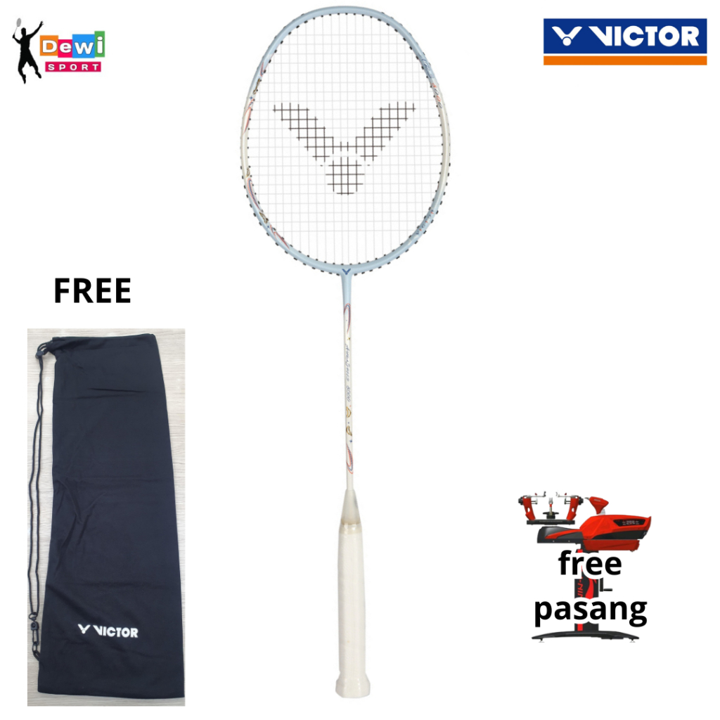 VICTOR AURASPEED 8000 R / 8000 A / 8000 M Badminton Racket | Shopee ...