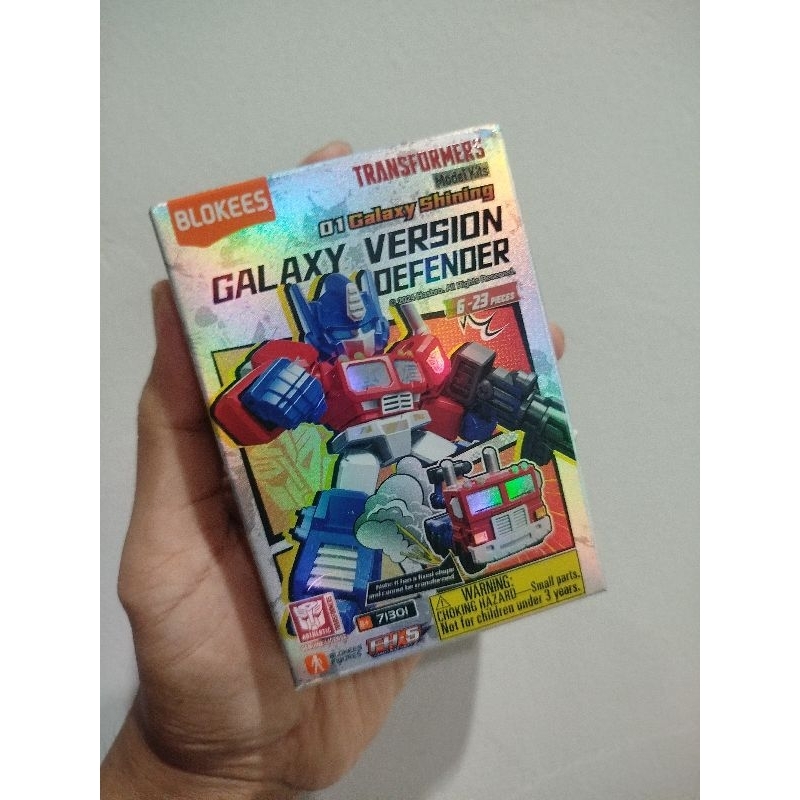 Blokees - Transformers Galaxy Shining 01 - SG Sideswipe (ONLY OPEN BOX ...