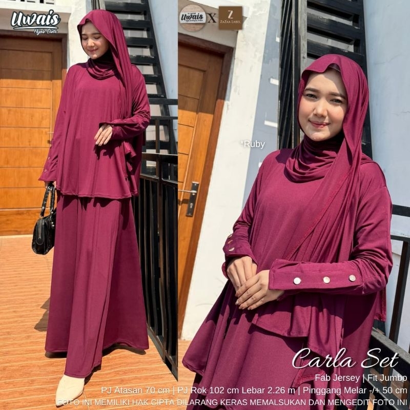 Carla SET ORIGINAL ZAZAA LABEL | Shopee Philippines