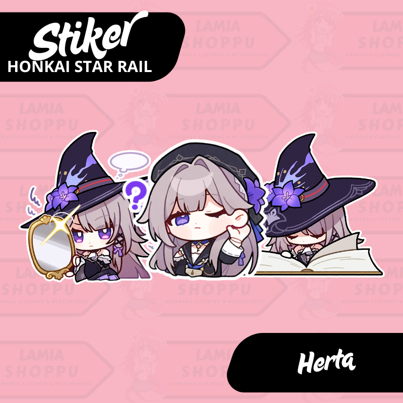 Honkai Star Rail Herta Sticker | Herta HSR Sticker | Waterproof Vinyl ...
