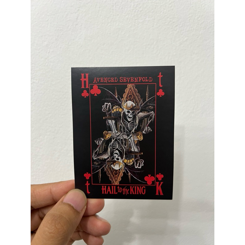 Avenged Sevenfold A7X World Official Merchandise 3 Sticker | Shopee ...