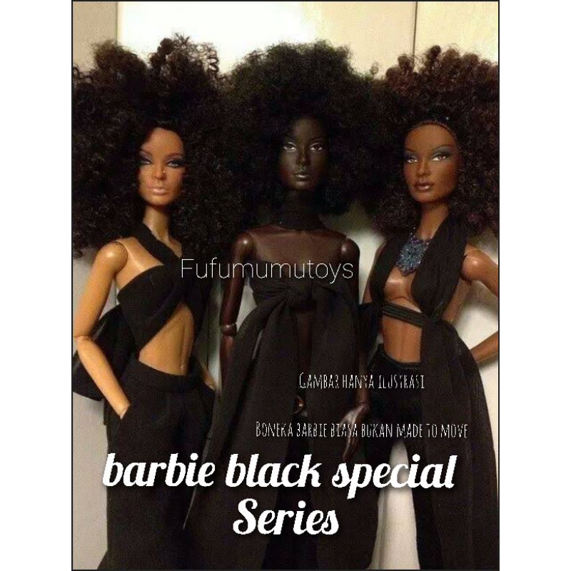 Barbie Black Special, many Original Mattel variants, basic fashionista ...