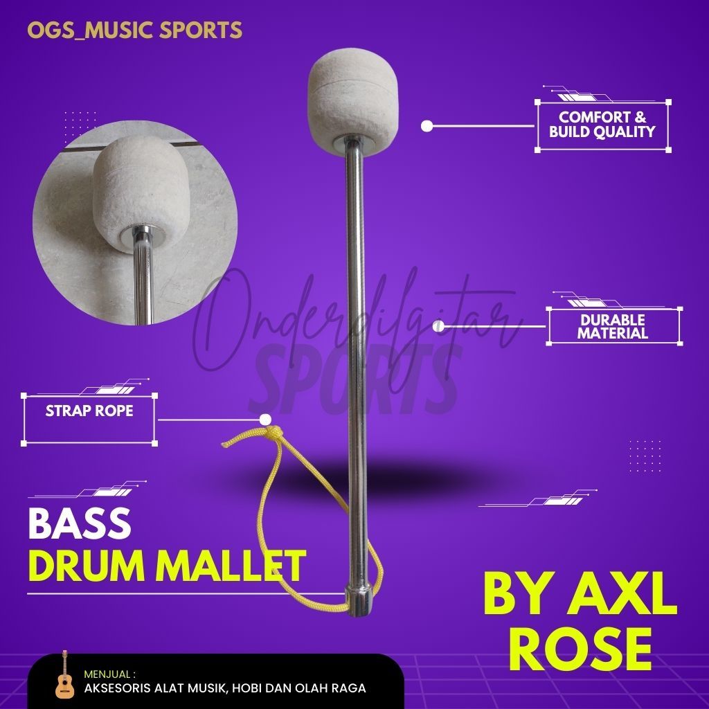 AXL ROSE E1 - Bass mallet drum | Shopee Philippines