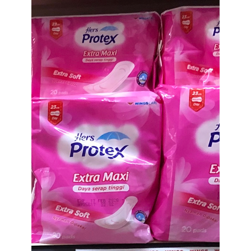 PROTEX EXTRA MAXI PINK WRAPPER CONTENTS 20 pads | Shopee Philippines