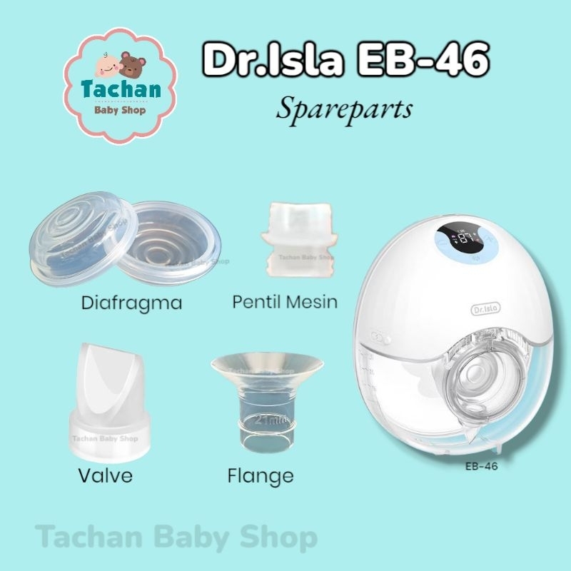 Dr.Isla EB-46 Sparepart / Valve dr isla EB 46 / Diaphragm Dr. Isla Eb ...