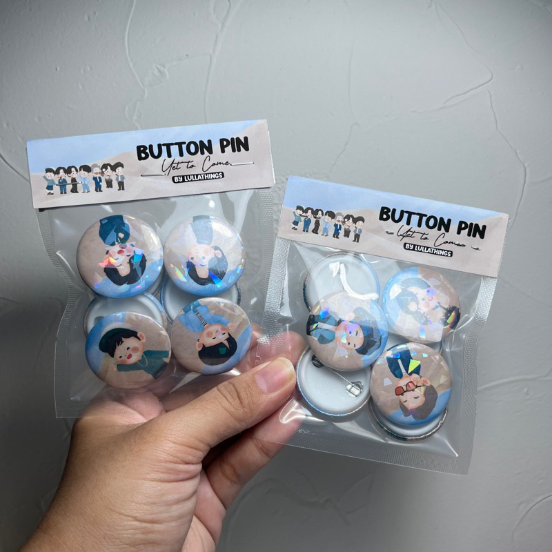 BTS Button Pin (Let to come/ Butter) | Shopee Philippines