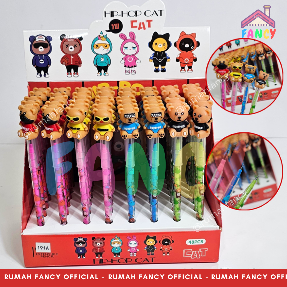 Bensia Onde 2B Teddy Bear Brown Pencil / Cartoon Bear / Bensia ...