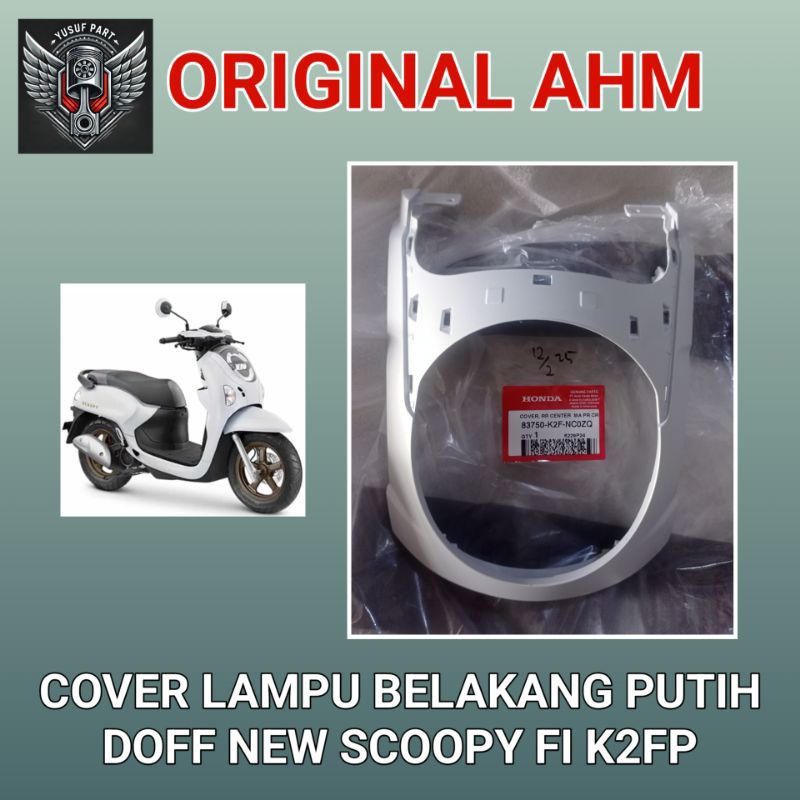 Doff Scoopy fi K2fp White Rear Light Cover 83750-k2f-nc0ZQ | Shopee ...