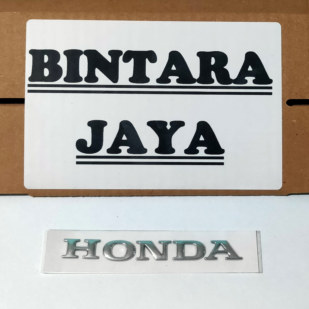 HONDA EMBLEM HONDA WRITING 10 CM ORIGINAL LOST PACK | Shopee Philippines