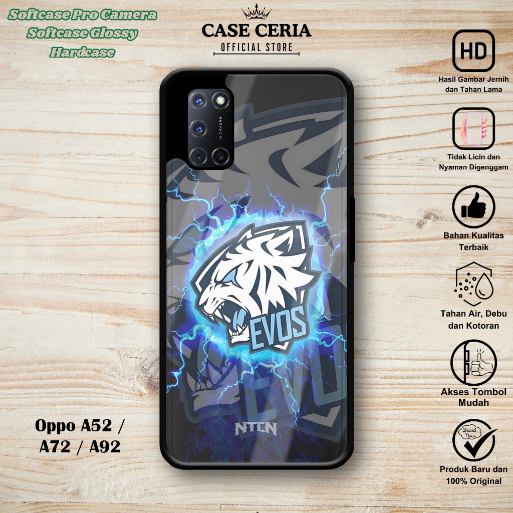 Case For Oppo A52 / A72 / A92 – Casing HP Ev0s – Softcase Pro Camera ...